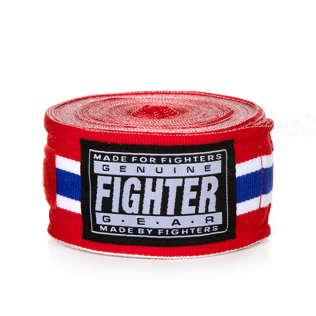Fighter elastisk boksebandasje rød/hvit/blå